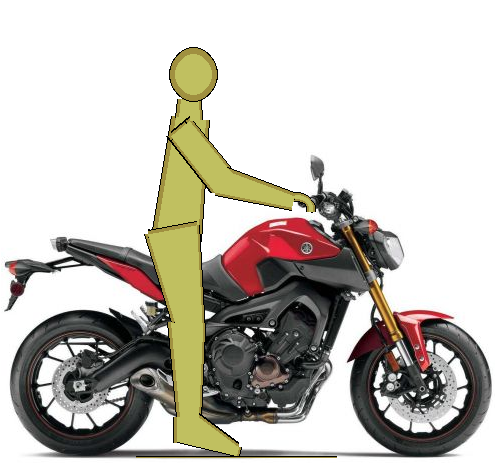 MT09-sitzhöhe - Yamaha MT-09
